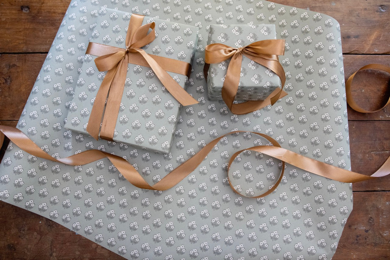'Chestnut' satin ribbon – Parcel Paper