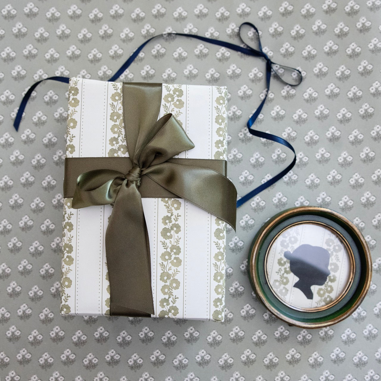 'Evergreen' satin ribbon – Parcel Paper
