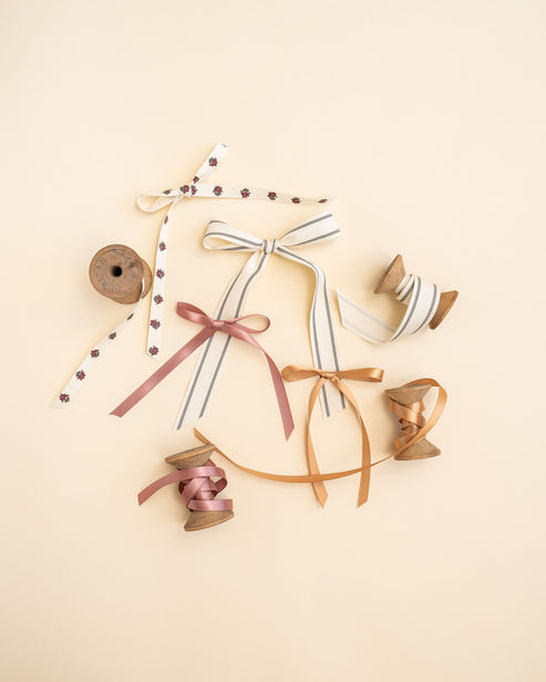 'Heirloom Pink' Satin Ribbon – Parcel Paper
