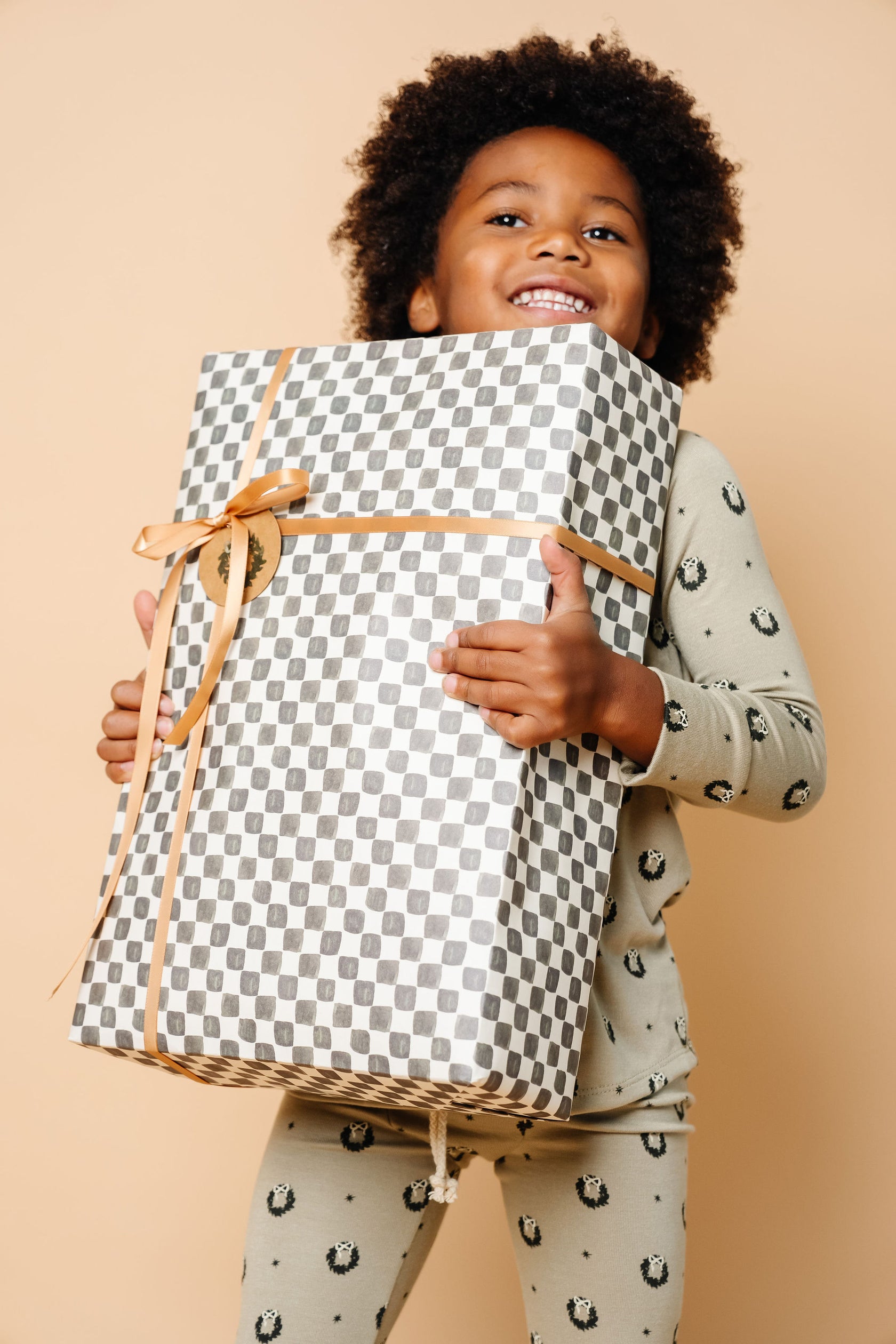 'Painted Checkerboard' Wrapping Sheets – Parcel Paper